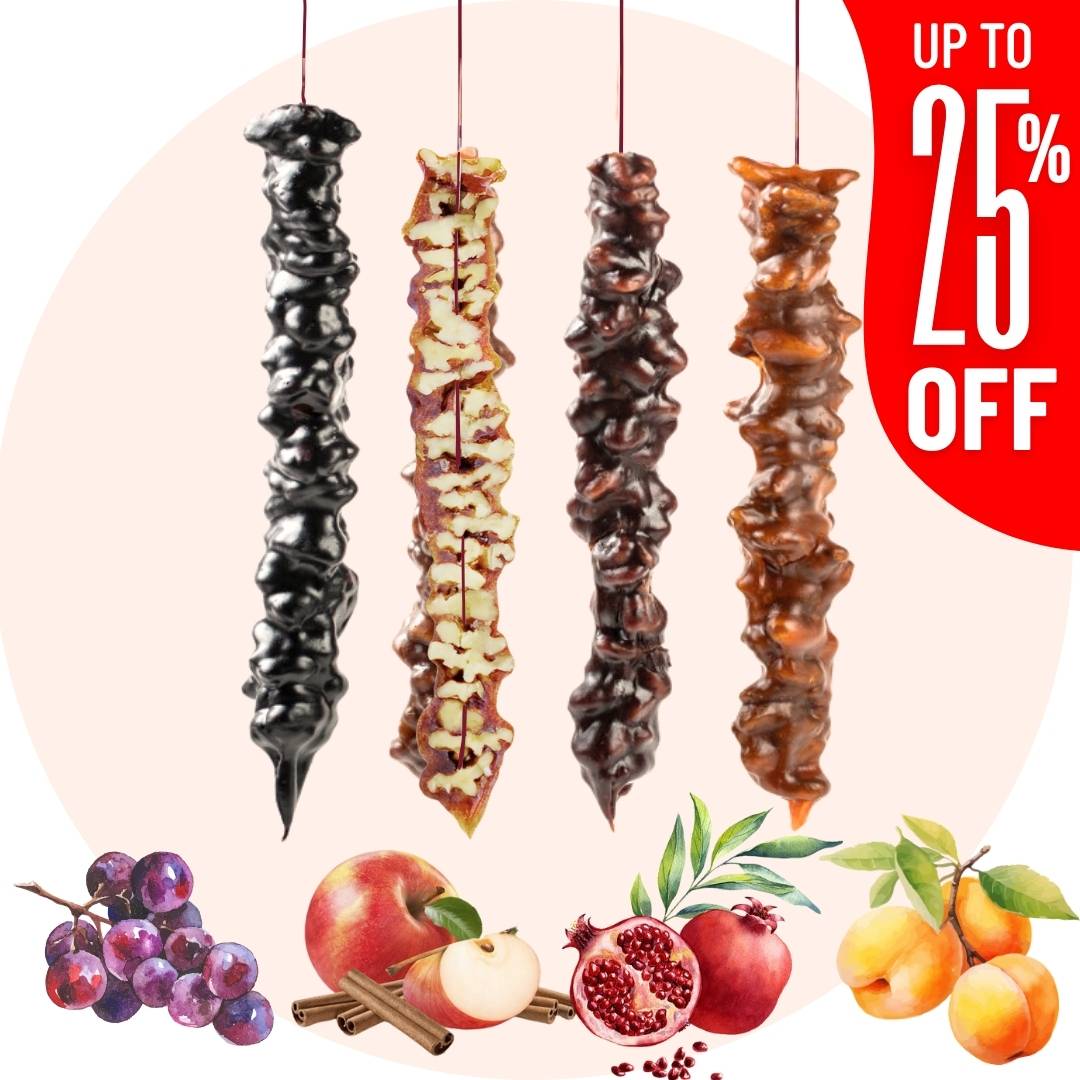 Chella - Handcrafted Churchkhela | Delicious Fruit & Walnut Snacks